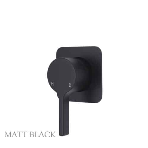 Sansa Wall Mixer Soft Square Plate, 5 x Colour Options. - Gia's ...