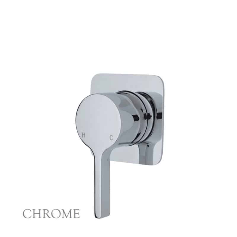 Sansa Wall Mixer Soft Square Plate, 5 x Colour Options. - Gia's ...